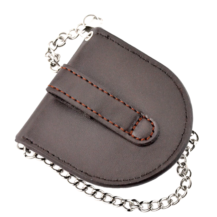 Brown Button Clasp Pouch – Brelsen